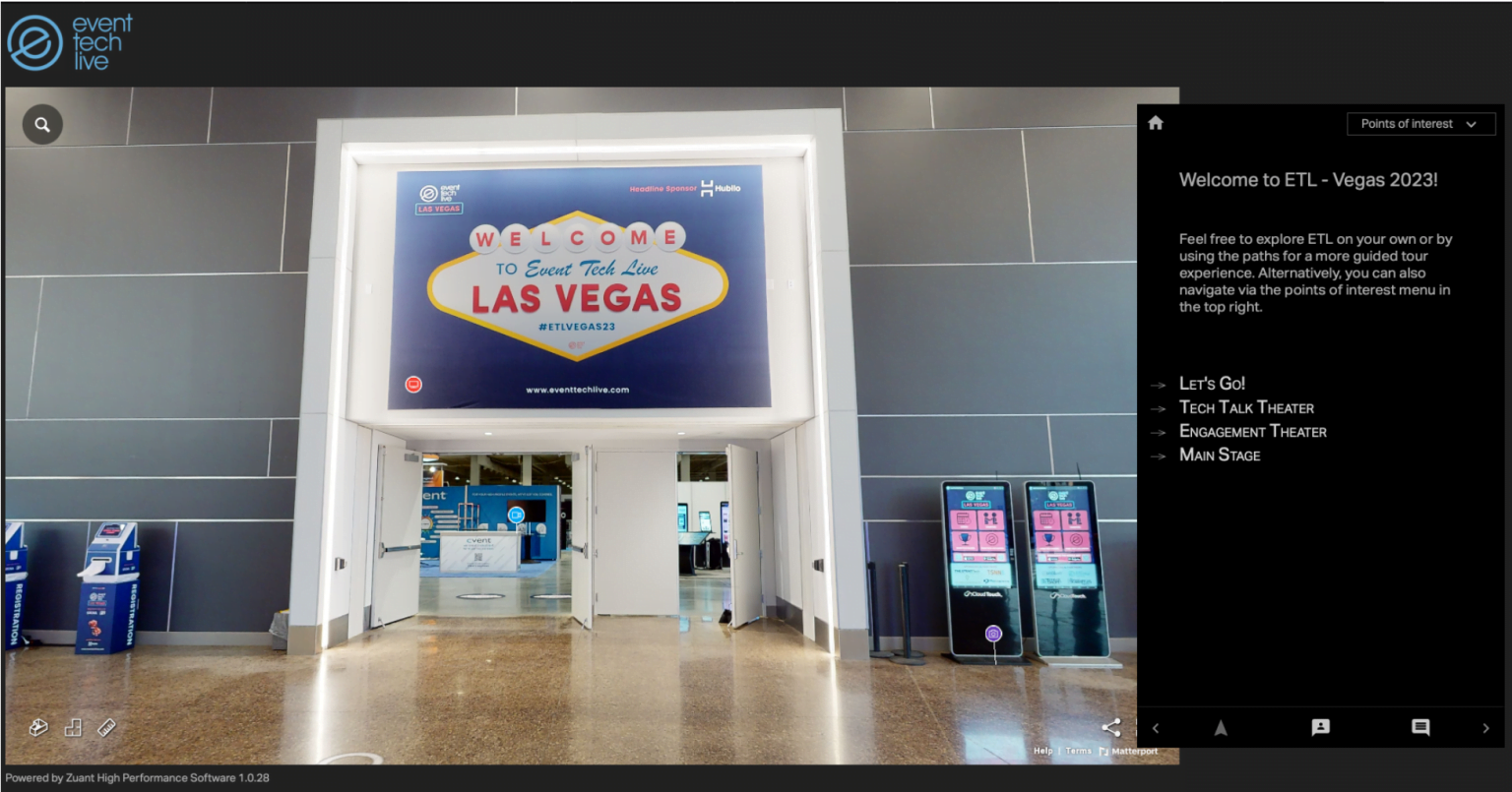 Zuant Provides Digital Twin for Event Tech Live Las Vegas – Zuant3D